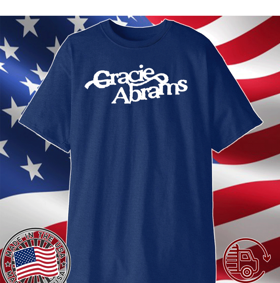 White Text Logo Gracie Abrams Unisex 2023 Shirt